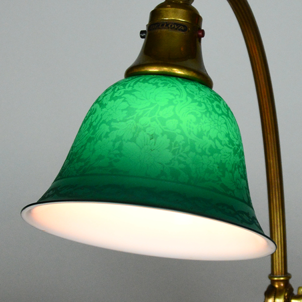 Bellova Bell Shaped Desk Lamp - Vintage Glass Lighting